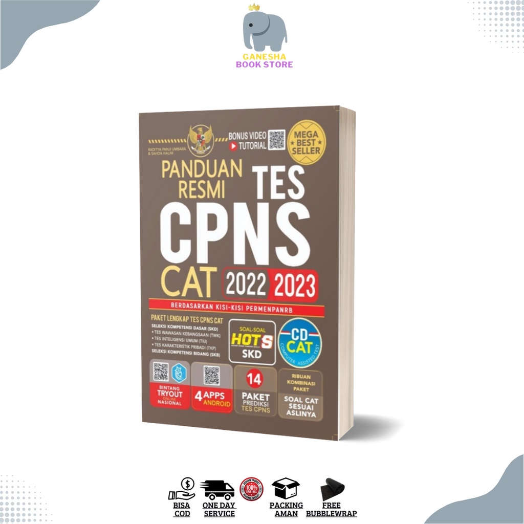 Jual Buku Referensi : Panduan Resmi Tes Cpns 2022/2023 + CD (ORIGINAL ... Jual Buku Referensi : Panduan Resmi Tes Cpns 2022/2023 + CD (ORIGINAL ...