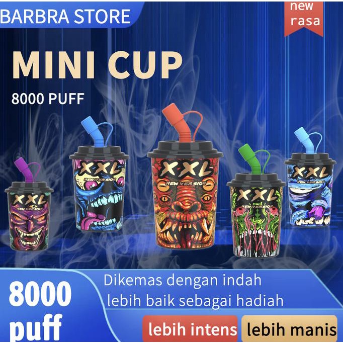 Jual LANA XXL MINI CUP Disposable VAPE 8000 PUFFS 10 rasa terbaru ...