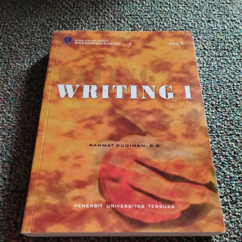 Jual Buku Writing 1 Universitas Terbuka - Rahmat Budiman | Shopee Indonesia