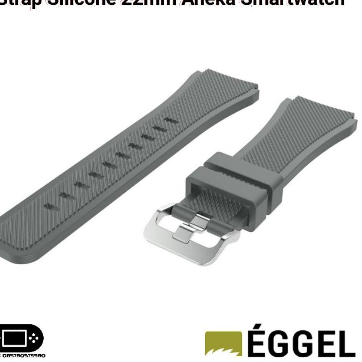 Jual ID8p3Od Strap Silicone 22mm Eggel Tempo 3 Pro Style Bulat Eggle ...