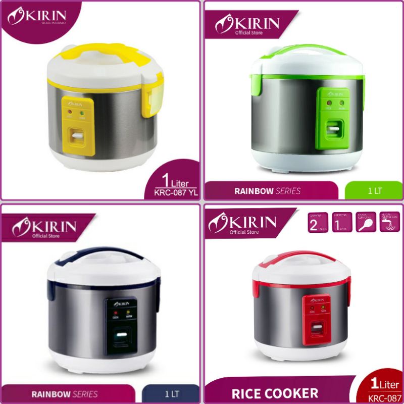 Jual Magi com/Rice Cooker KIRIN KRC-087 [1,0 Liter] | Shopee Indonesia