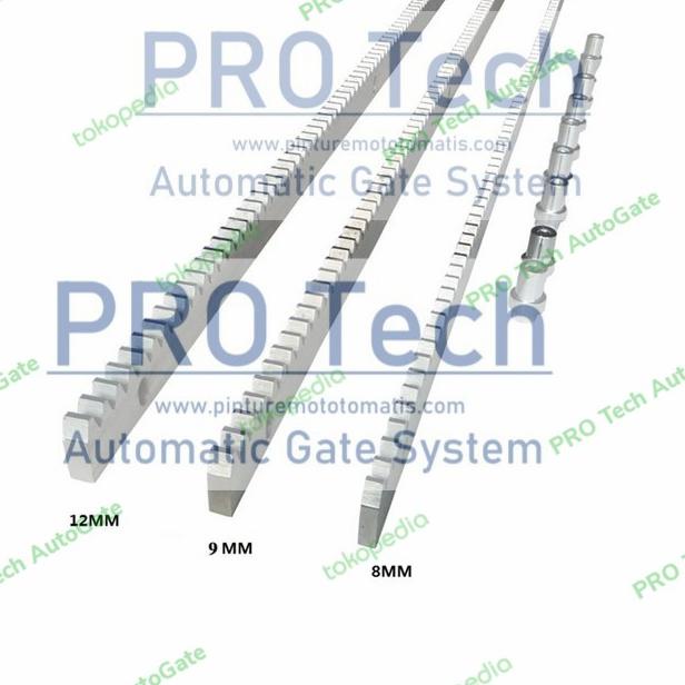 Jual Rel Pintu Sliding Gerbang Otomatis Gear Rack | Shopee Indonesia