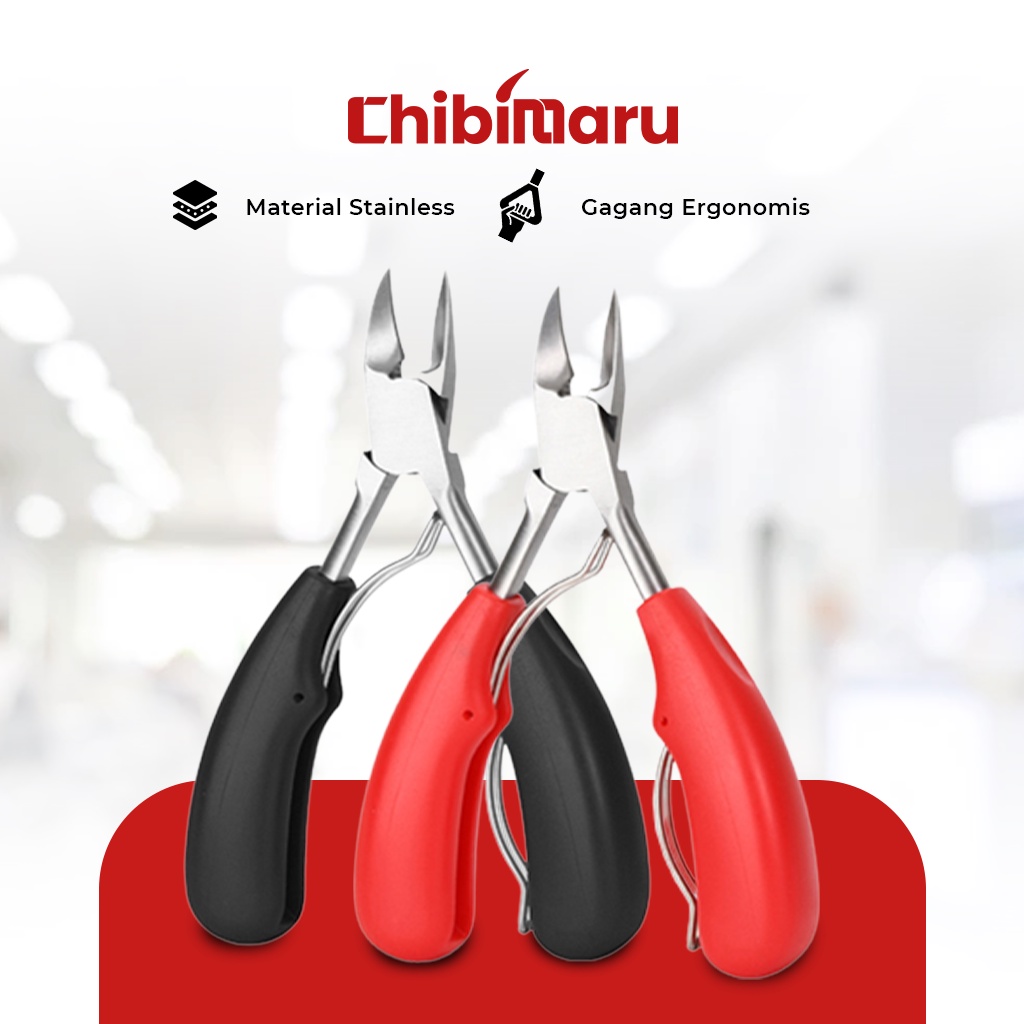 Jual Gunting Kuku Miring Anti Cantengan Jempol Kaki Toe Nail Clipper ...
