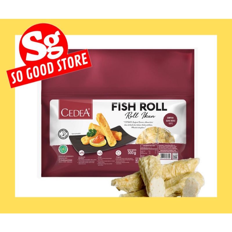 Jual CEDEA fish roll 500gr | Shopee Indonesia