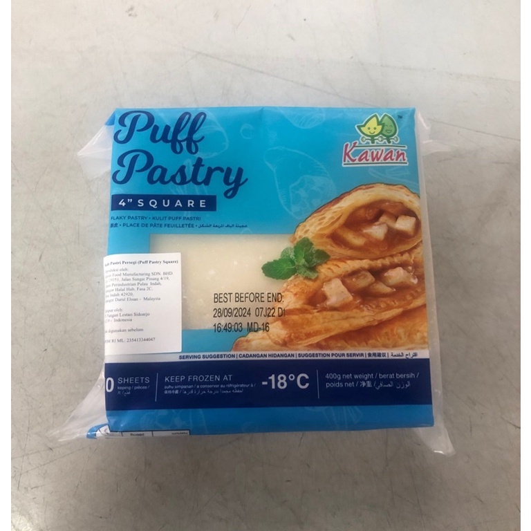 Jual Kawan Puff Pastry Square Import by Finna | Shopee Indonesia
