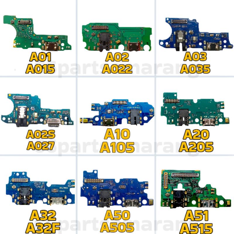 Jual Board Charger Papan Konektor Cas Samsung A01/A02/A03/A10/A20/A50/A70/A50S New | Shopee ...