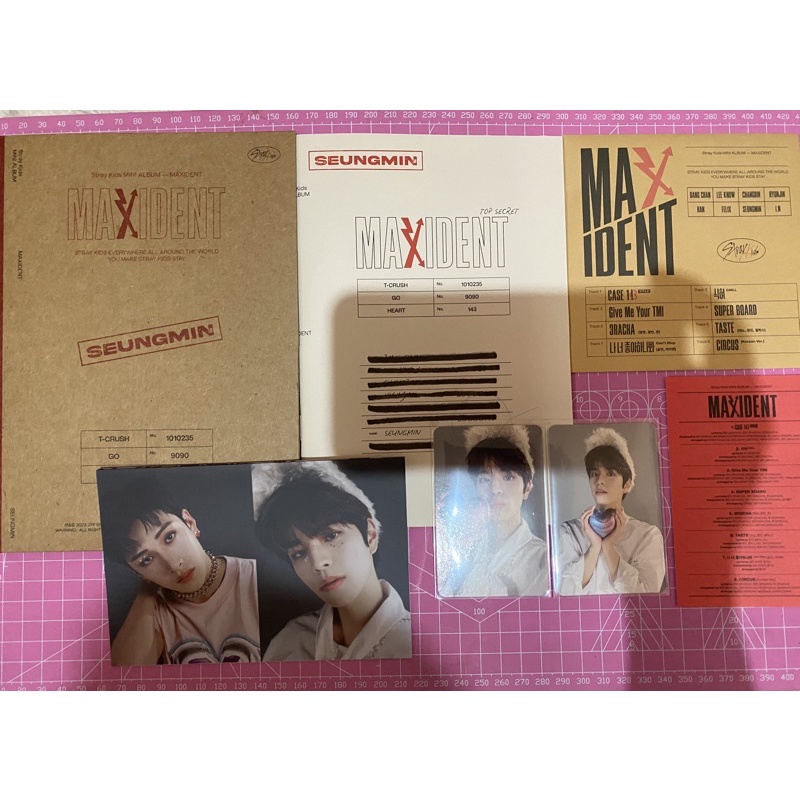 Jual STRAY KIDS MAXIDENT CASE VERSION UNSEALED OFFICIAL PHOTOCARD POB ...