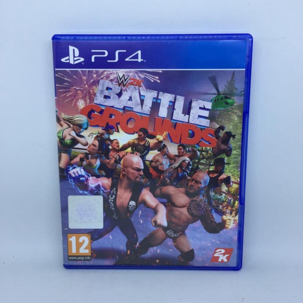 Jual BD PS4 W2K Battle Grounds WWE Battlegrounds Battleground | Shopee ...