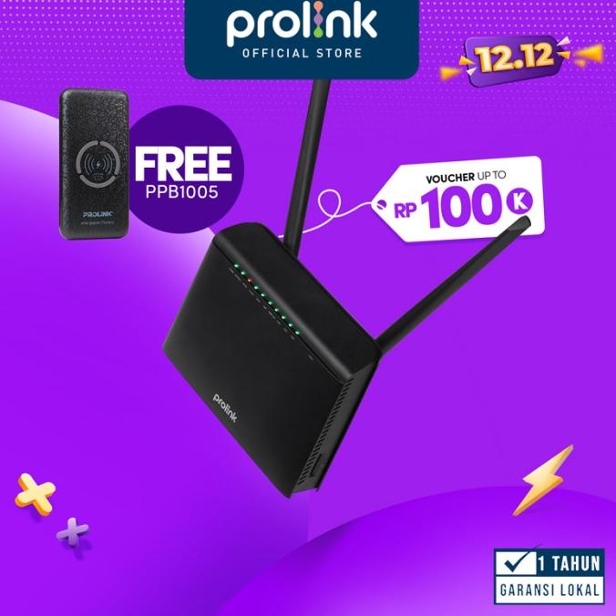 Jual Prolink Sim 4G Lte Unlock Fixed Line Modem Wifi Router Cat 6 Dual ...