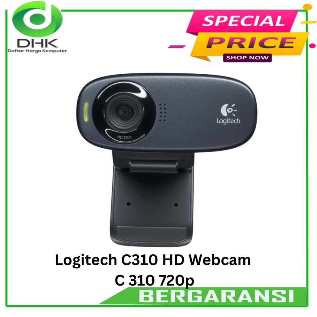 Jual Logitech C310 HD Webcam C 310 720p | Shopee Indonesia
