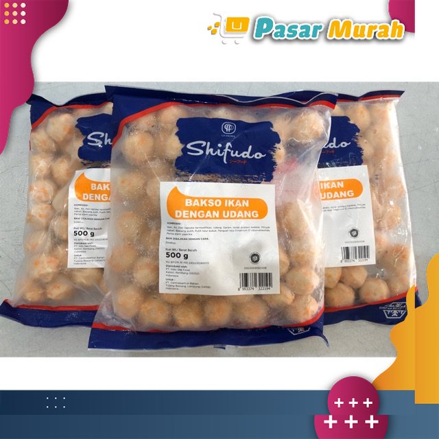 Jual Shifudo Bakso Ikan dengan Udang 500gr | Shopee Indonesia