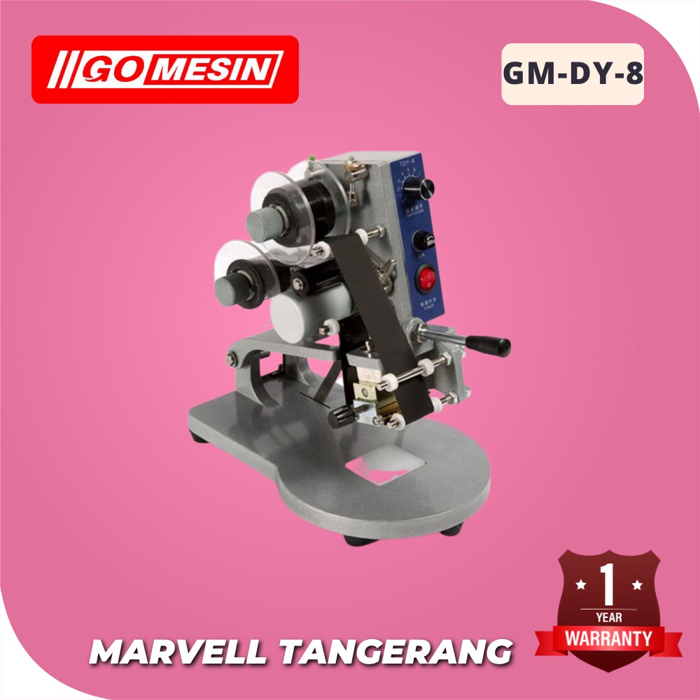Jual MESIN KODE CETAK TANGGAL EXPIRED PRODUKSI KADALUARSA GOMESIN GM DY 8 | Shopee Indonesia
