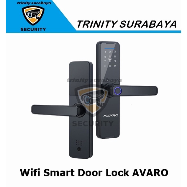 Jual Wifi Smart Door Lock AVARO Trinity | Shopee Indonesia