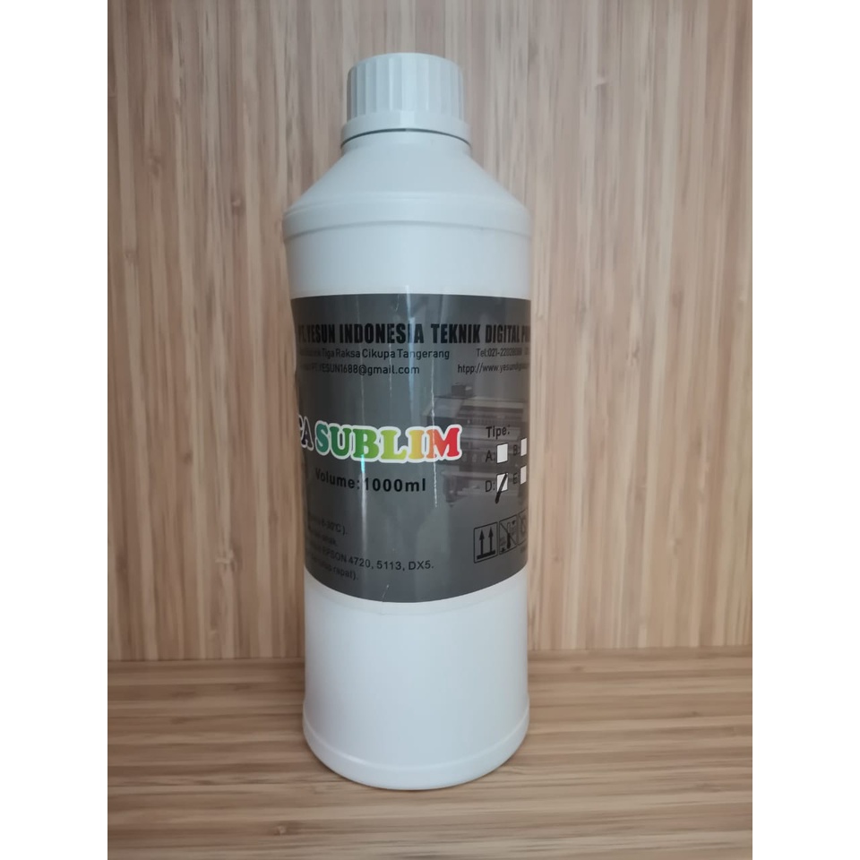 Jual TINTA SUBLIM YESUN NEW SUPER GRADE 1 Liter | Shopee Indonesia