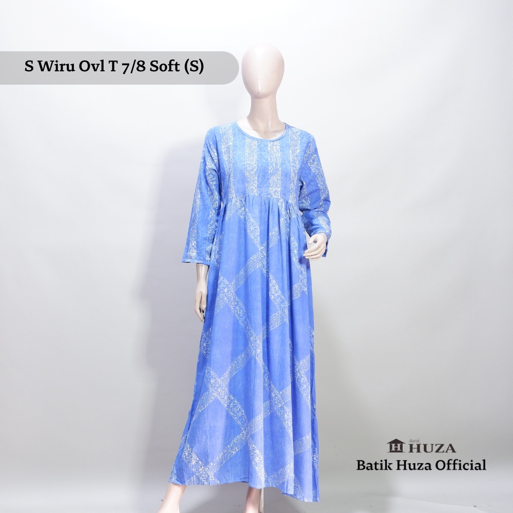Jual Batik Huza Daster Panjang S Wiru Ovl T 7/8 Soft (S) | Shopee Indonesia