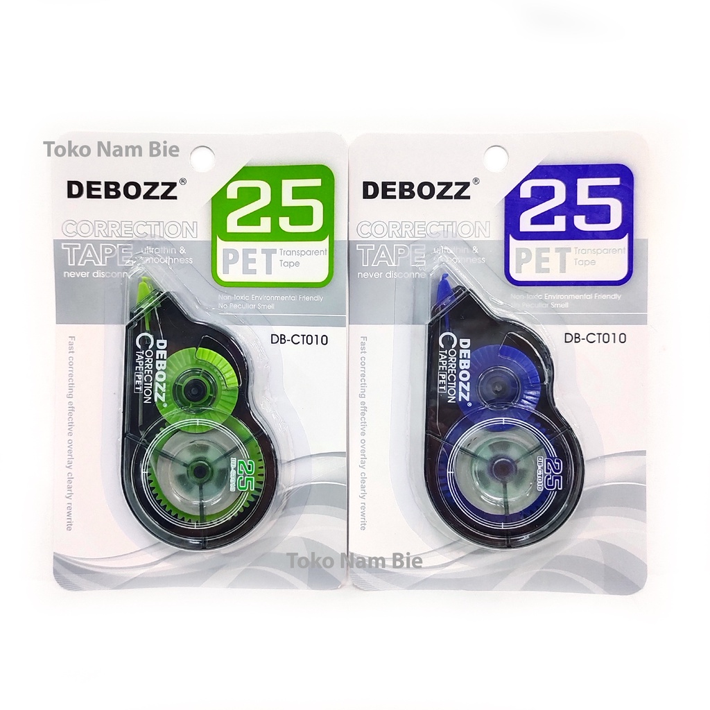 Jual Correction Tape/ Tip Ex Gulung Kertas DEBOZZ CT010 | Shopee Indonesia