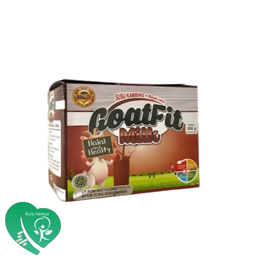 Jual Goatfit Cokelat Susu Kambing Plus Royal Jelly | Goat Fit Coklat ...