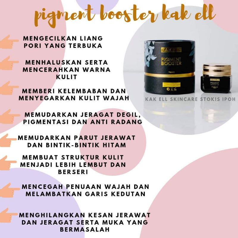 Jual Kak Ell Kakell Set Jeragat 3in1 Mignight Series- Glowing Day Cream ...