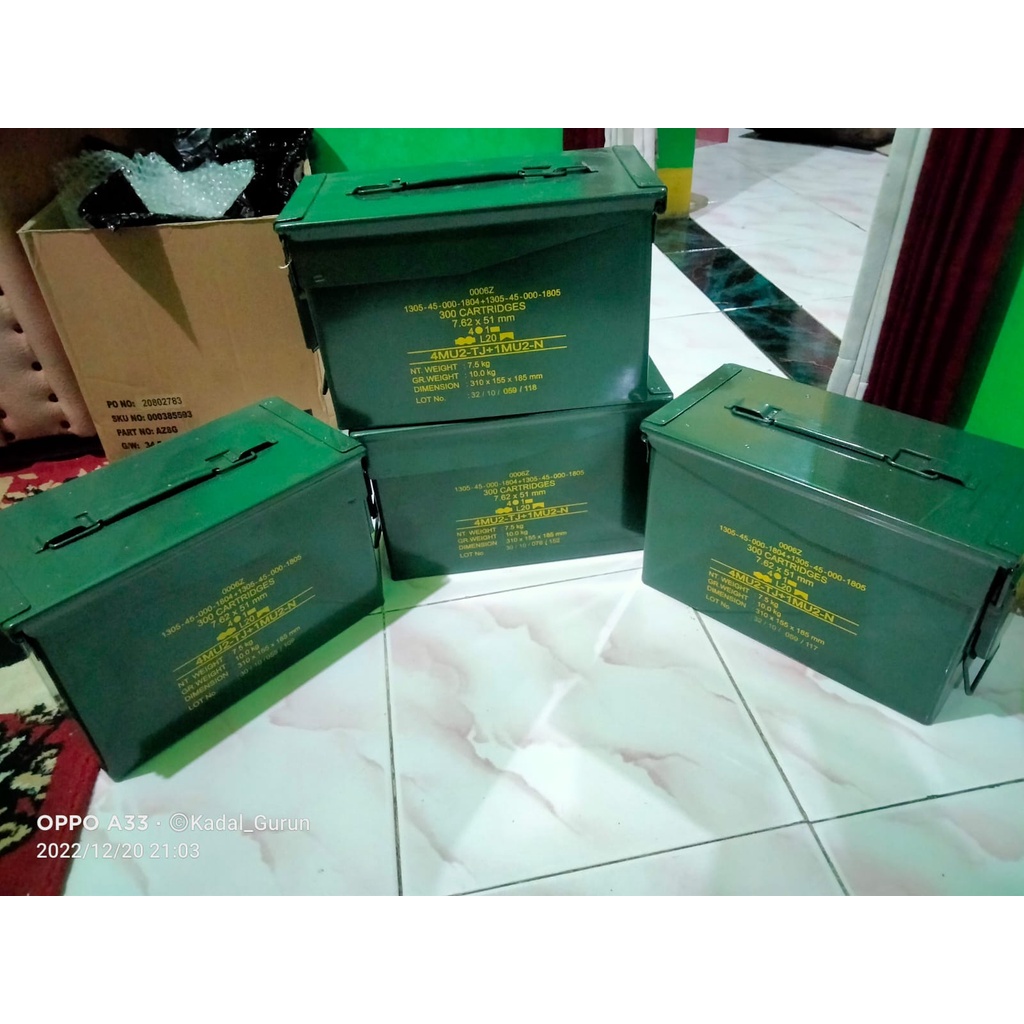 Jual Box Peluru Besi Kecil | Shopee Indonesia