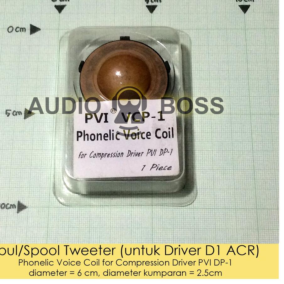 Jual Terkini!! Spul Tweeter - Spool Tweeter untuk Driver D1 PVI CD 1 ...