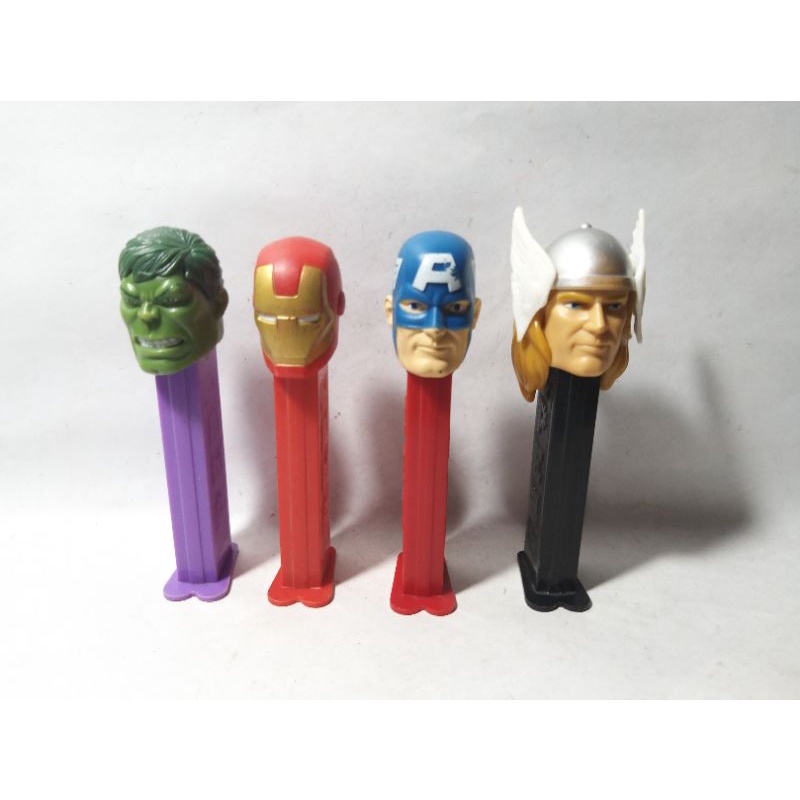 Jual Pez Hulk Thor Iron Man Bruce Banner Tony Steve Rogers Spiderman ...
