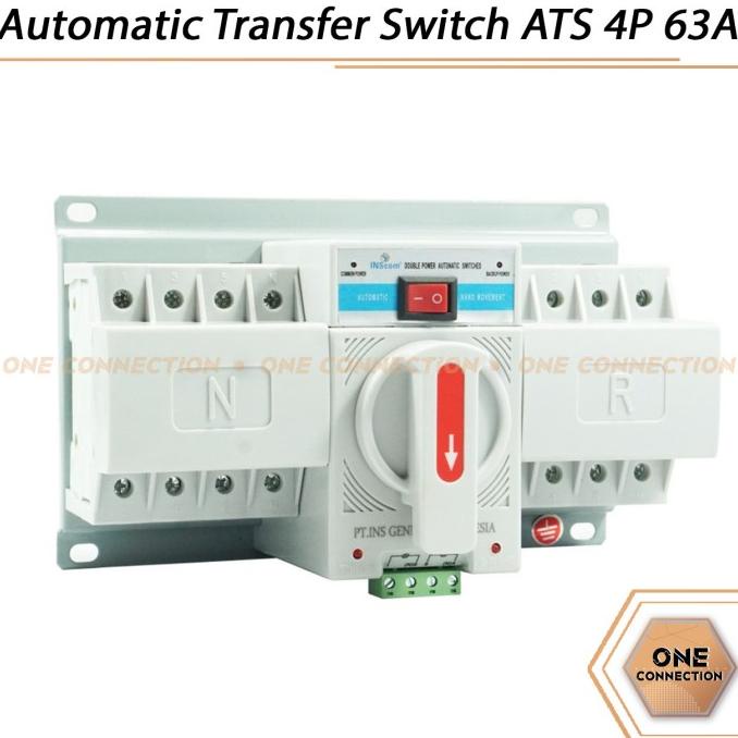 Jual Automatic Transfer Switch Ats 4P 63A Otomatis Pln Ke Genset ...