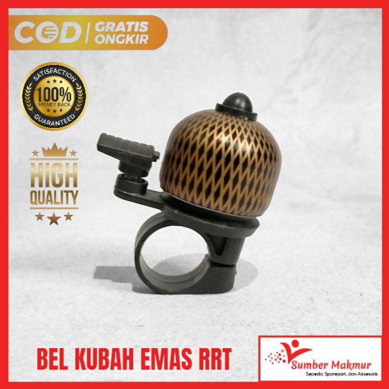 Jual Bel Lonceng Klakson Sepeda Kubah Emas RRT Asli Ori Suara Nyaring ...