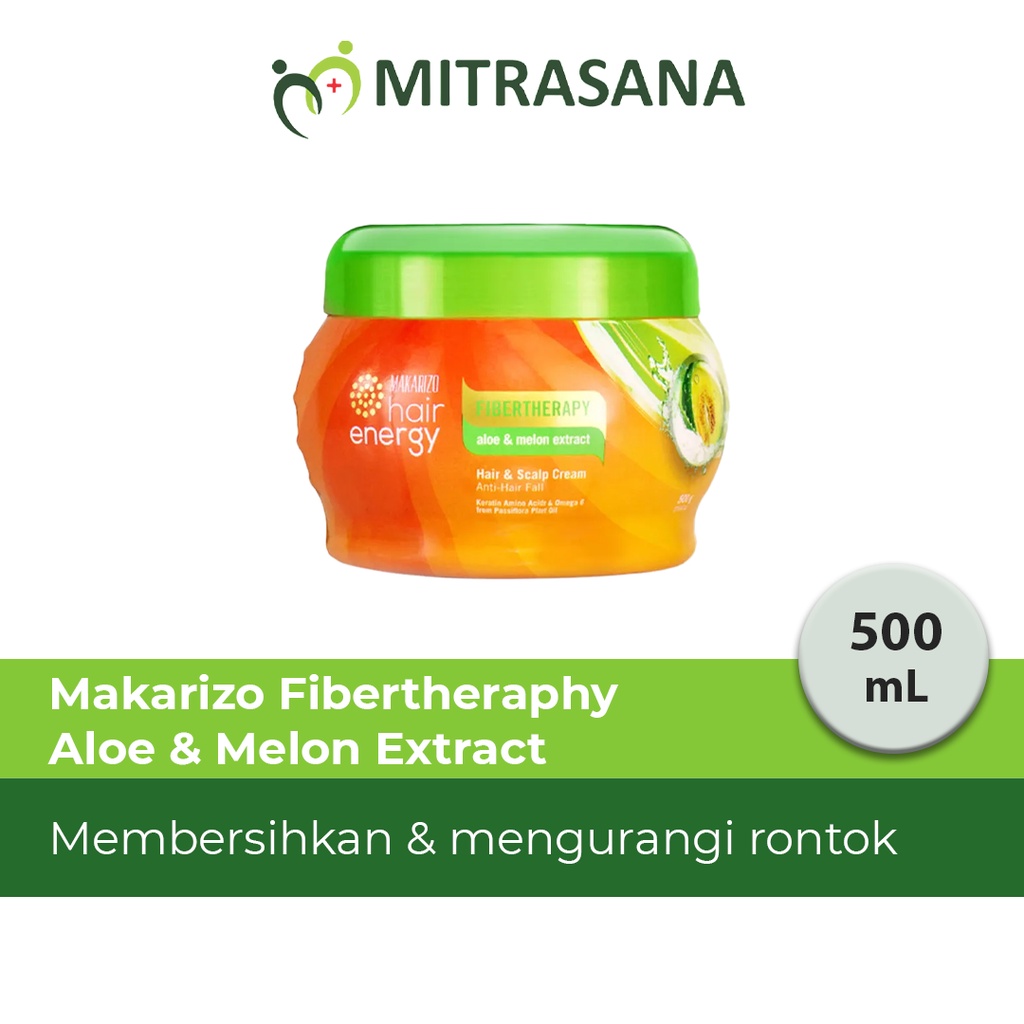 Jual Makarizo Hair Energy Fibertherapy Hair & Scalp Creambath Aloe ...