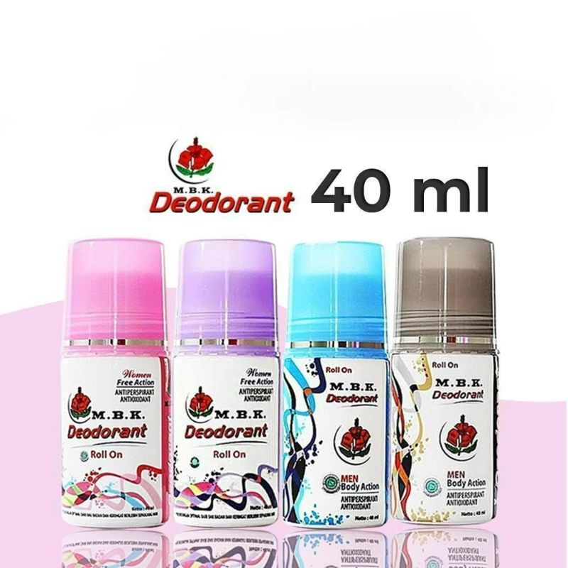 Jual MBK Deodoran Roll On 40ml | Shopee Indonesia