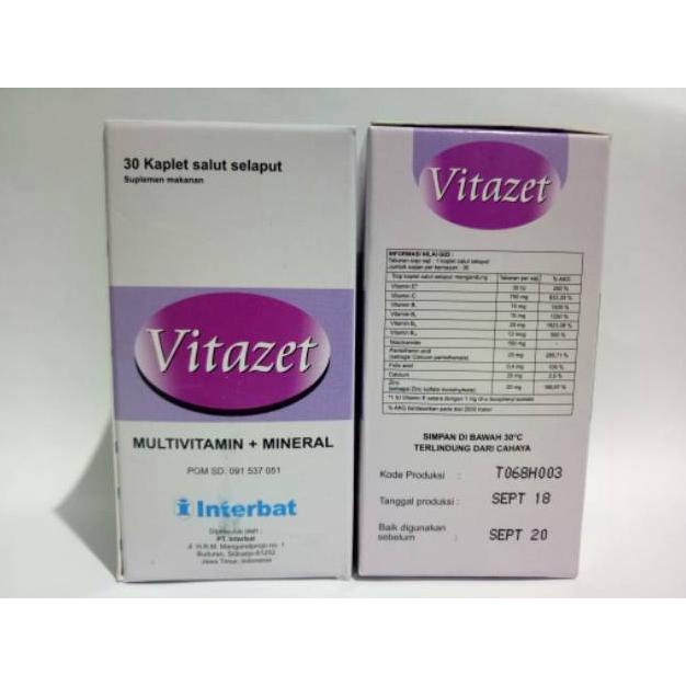 Jual VITAZET VITAMIN DAYA TAHAN TUBUH | Shopee Indonesia