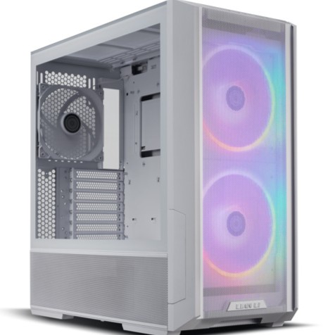 Jual LIAN LI LANCOOL 216 RGB WHITE MID TOWER PC CASE CASING GAMING ...