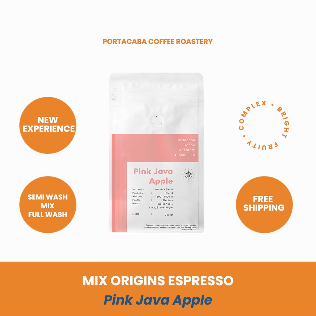 Jual Pink Java Apple Drip Bag Coffee - (kopi instan filter) by ...