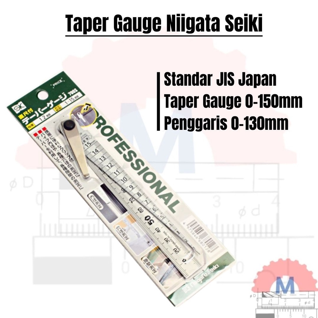 Jual Taper Gauge SK TPG 700S SKD Niigata Seiki Taper Gage | Shopee ...