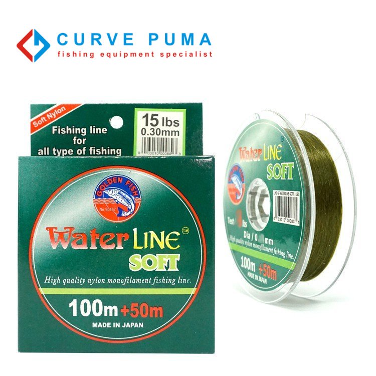 Jual KENUR-SENAR GOLDEN FISH WATER LINE SOFT MONOFILAMENT | BY C.O.F ...