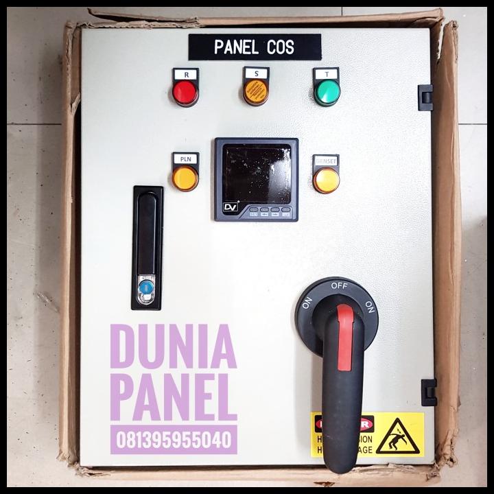 Jual PANEL COS 4POLE 125A 82KVA 82.000 WATT PANEL PLN GENSET + AMPER ...