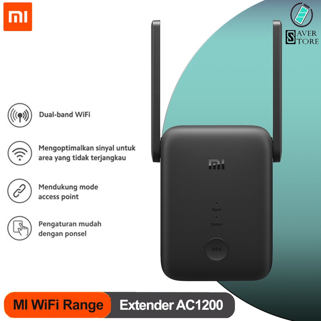 Jual wifi extender 1200 ac 5g global extender router mi wifi pro ac1200 ...