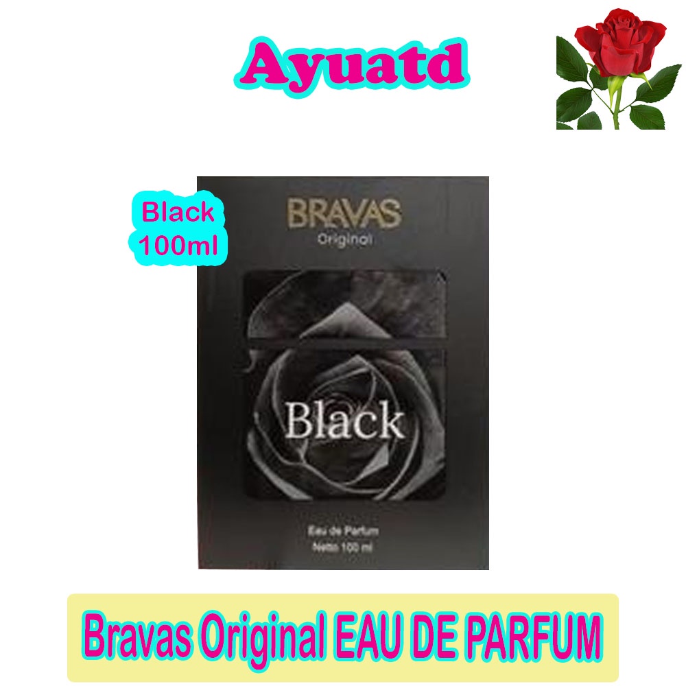 Jual BRAVAS Original Eau De Parfum Black 100 ml | Shopee Indonesia