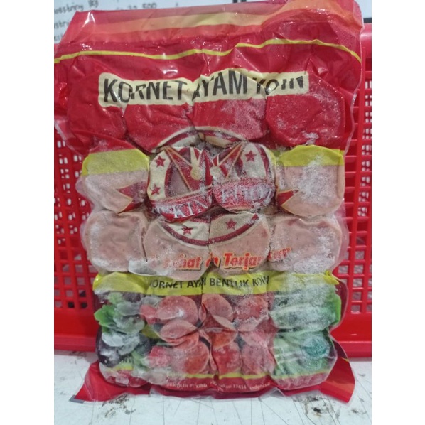 Jual Kornet Ayam bentuk caoin 450 Gram isi 40 pcs | Shopee Indonesia