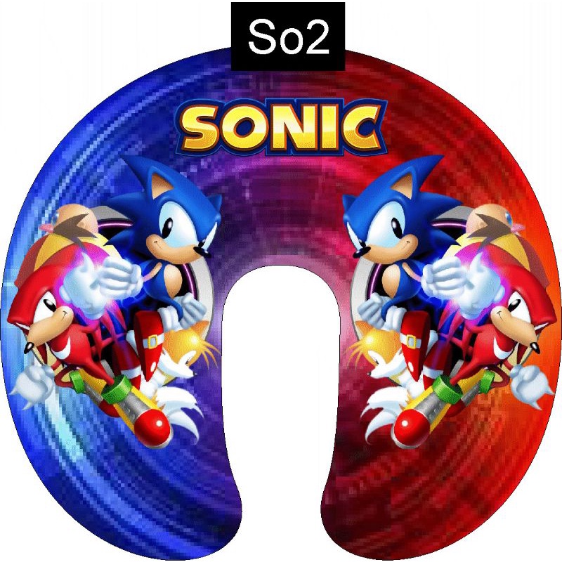 Jual BANTAL LEHER KARAKTER SONIC CUSTOM FREE CETAK NAMA DAN PHOTO ...