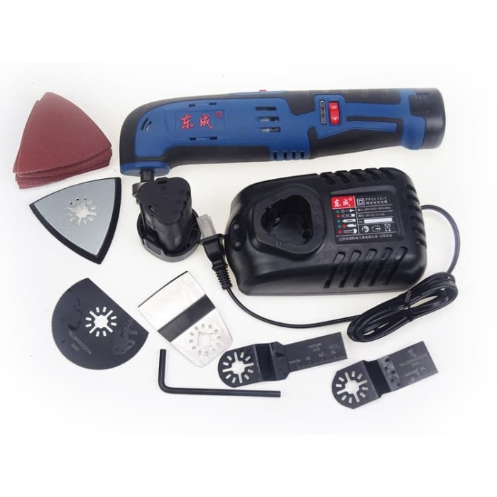 Jual Cordless Multi Tool 12V Mesin Serba Guna Dcmd12 Dongcheng Dcmd 12 ...