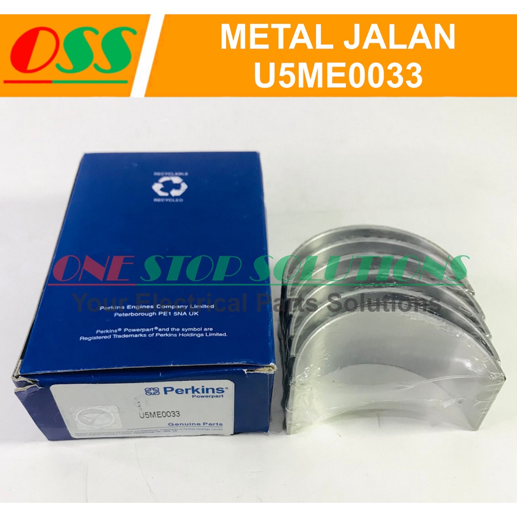 Jual METAL JALAN CON ROD BEARING PERKINS U5ME0033 | Shopee Indonesia