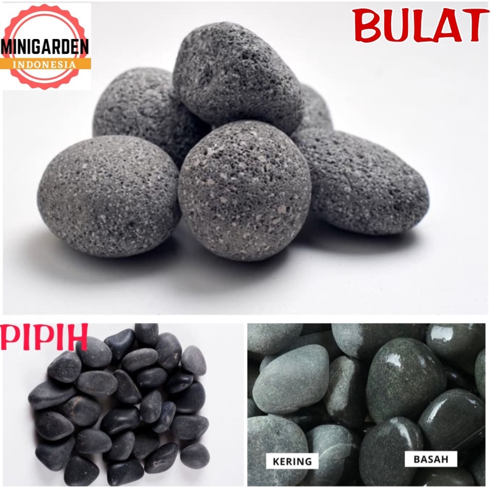 Jual BATU KORAL HITAM ZAK 10KG batu taman black lava volcano batu alor ...