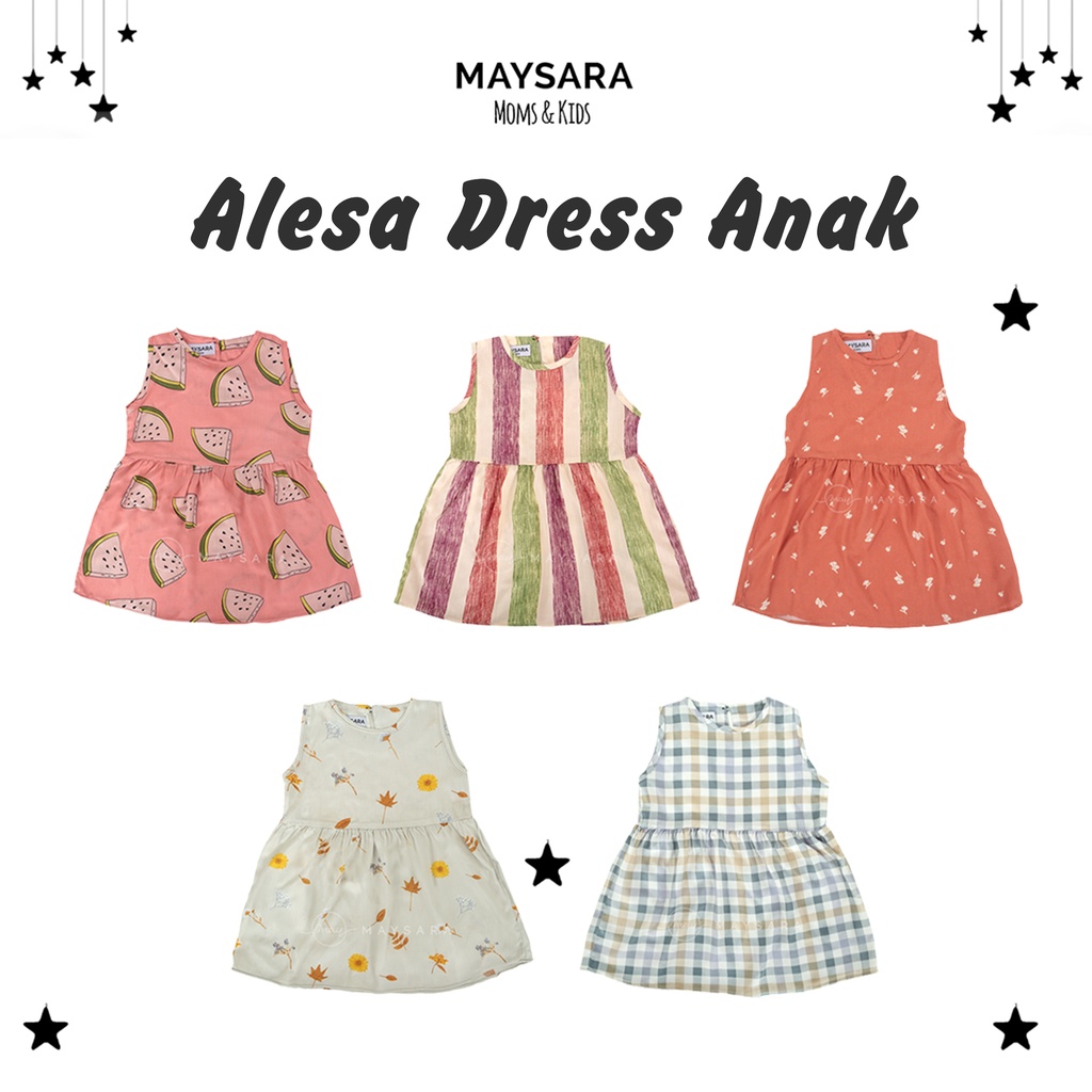 Jual Dress Anak daster balita bayi Anak Perempuan 1 2 3 4 5 6 Tahun ...
