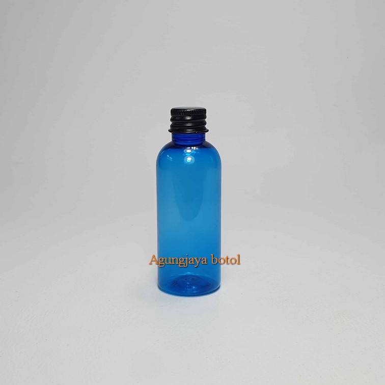 Jual Botol Pet 60 ml Br Biru Tutup Ulir Neck 18 / Botol Pet BR / Botol ...