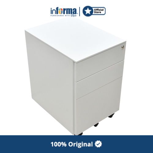 Jual Informa Filing Cabinet Metal Pedestal - Putih Laci Kabinet Dokumen ...