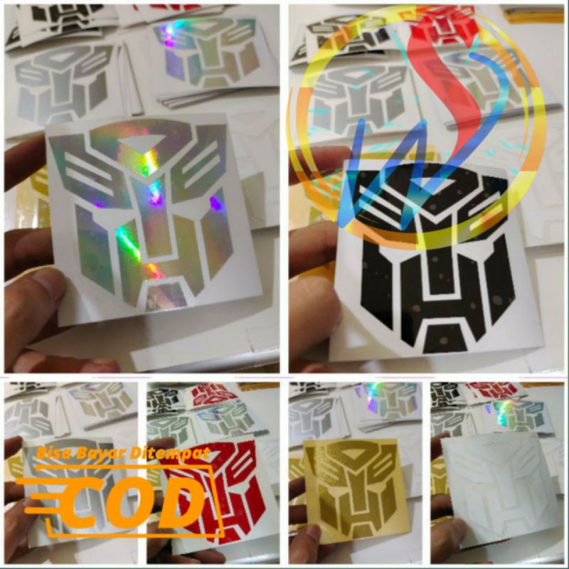 Jual stiker keren viral paduka sticker TRANSFORMER AUTOBOTS cocok untuk ...