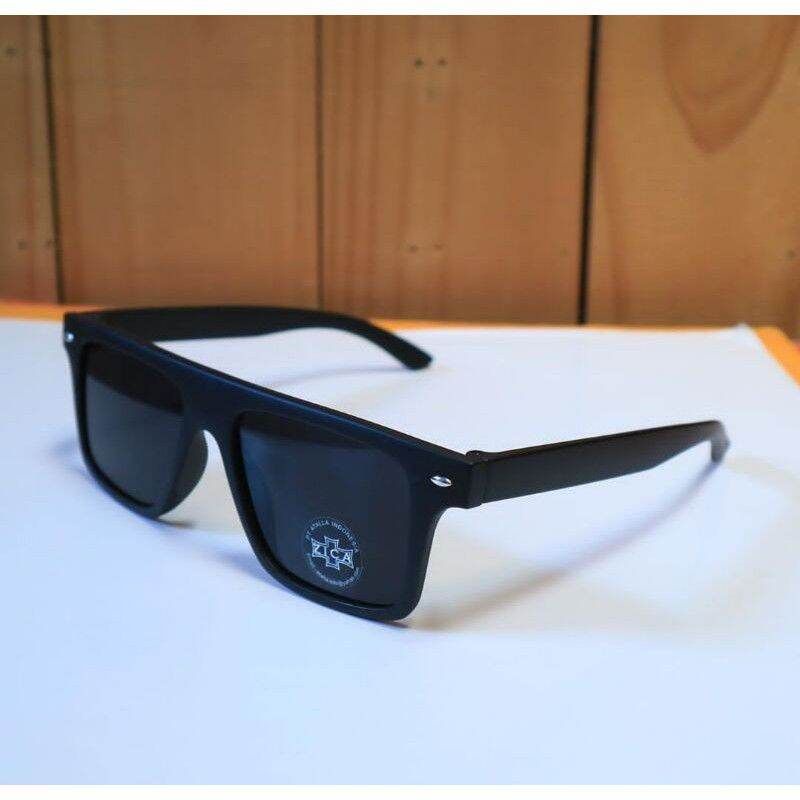 Jual KACAMATA HITAM PRIA ZICA 4001 LENSA DATAR WARNA COKLAT PELANGI ...