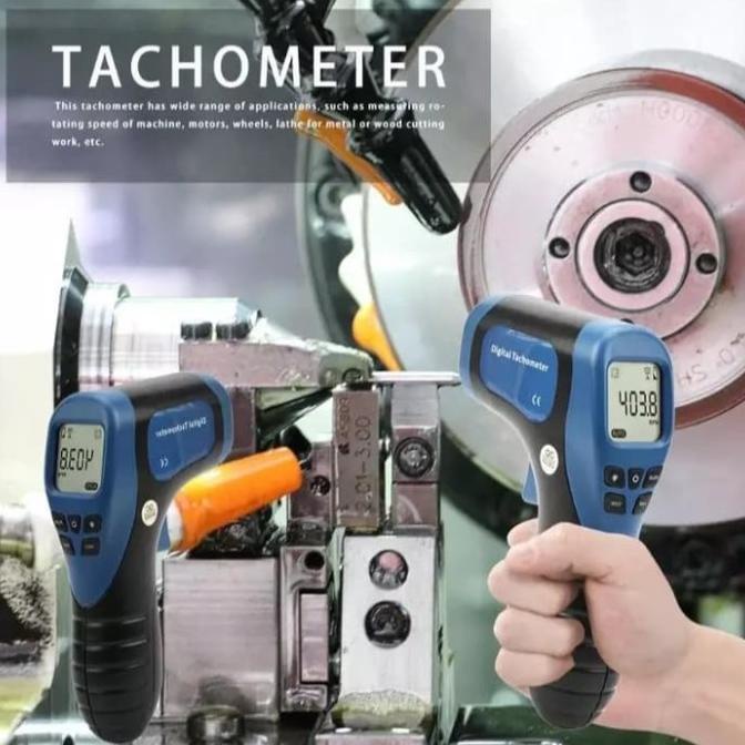 Jual Alat Ukur Digital Tachometer Laser Speed Tester | Shopee Indonesia