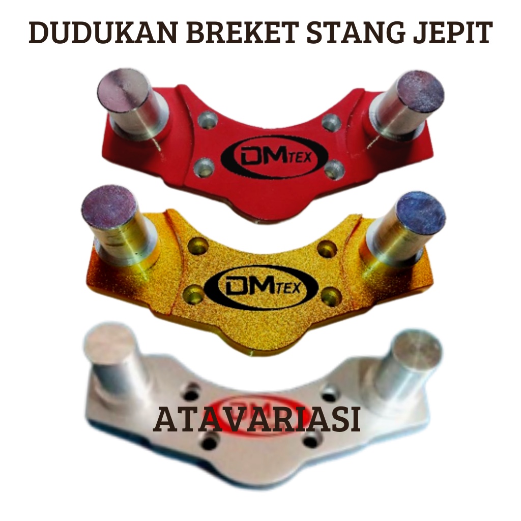 Jual DUDUKAN ADAPTOR BREKET STANG JEPIT VIXION OLD NEW R BYSON SCORPION ...