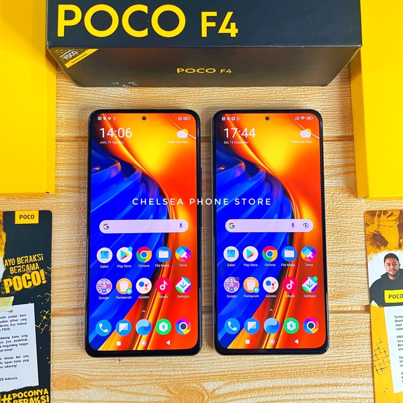 Jual POCO F4 5G 8/256 Second Fullset Original | Shopee Indonesia